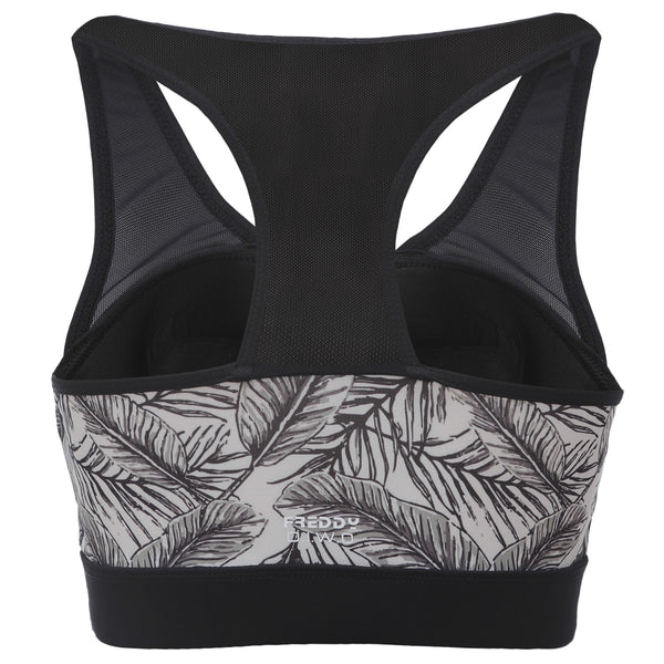 Freddy Dual Fabric Sports Bra, Fusing Fashion & Fitness - LIVIFY